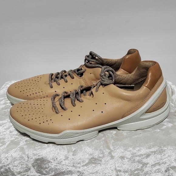 Ecco | Shoes | Ecco Nordstrom Tan Biom Yak Leather Sneakers | Poshmark
